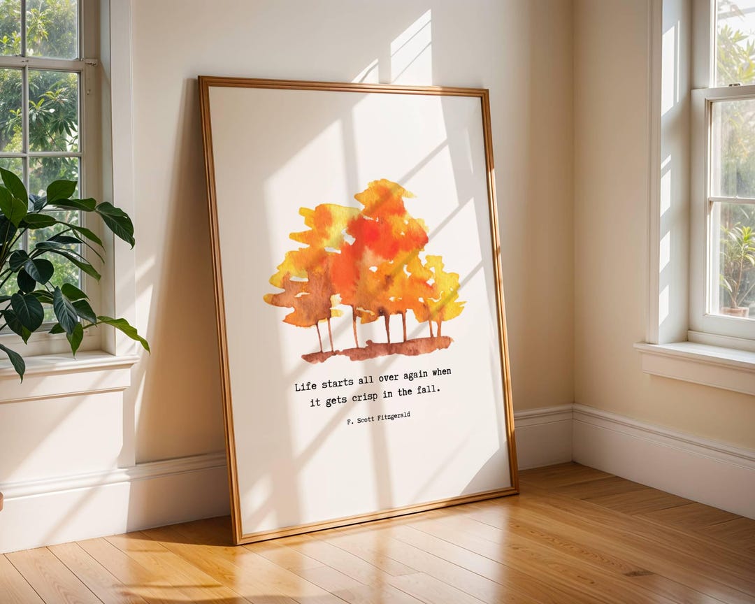 Crisp in the Fall | F. Scott Fitzgerald - F.scott Fitzgerald Quote ...