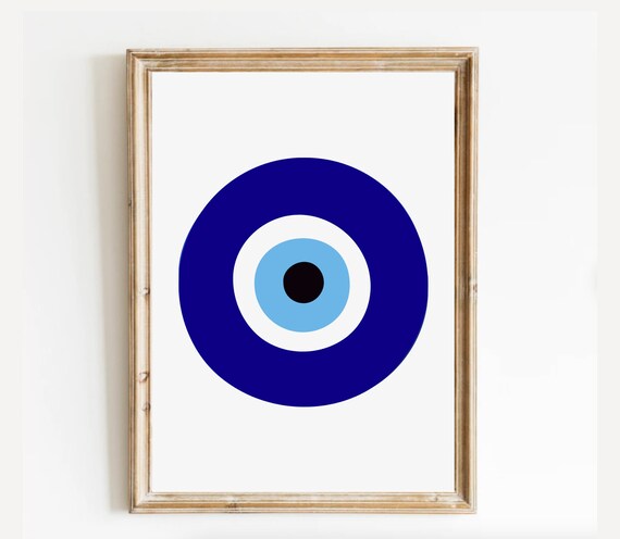 Greek Evil Eye Art