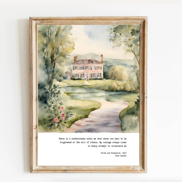 Jane Austen Poster - Etsy