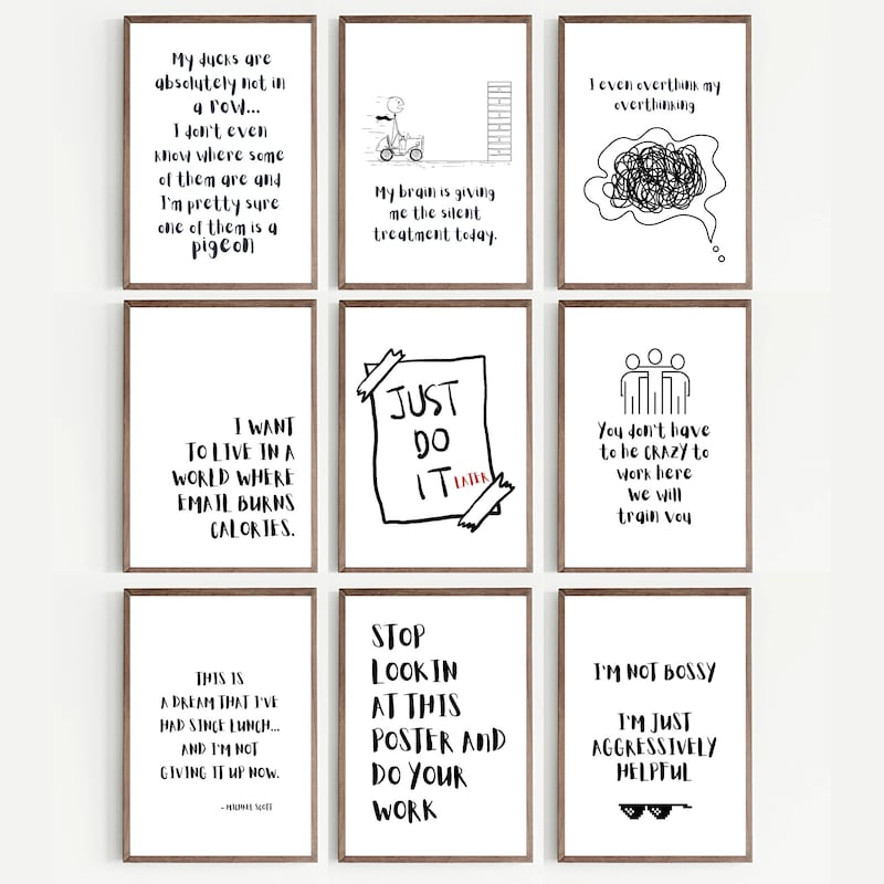 Funny Work Signs - Etsy