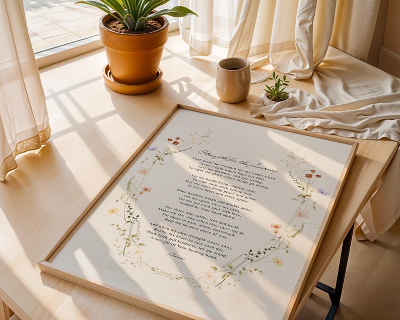 Social Worker Prayer Poem – Inspirational Gift for Social Workers ...
