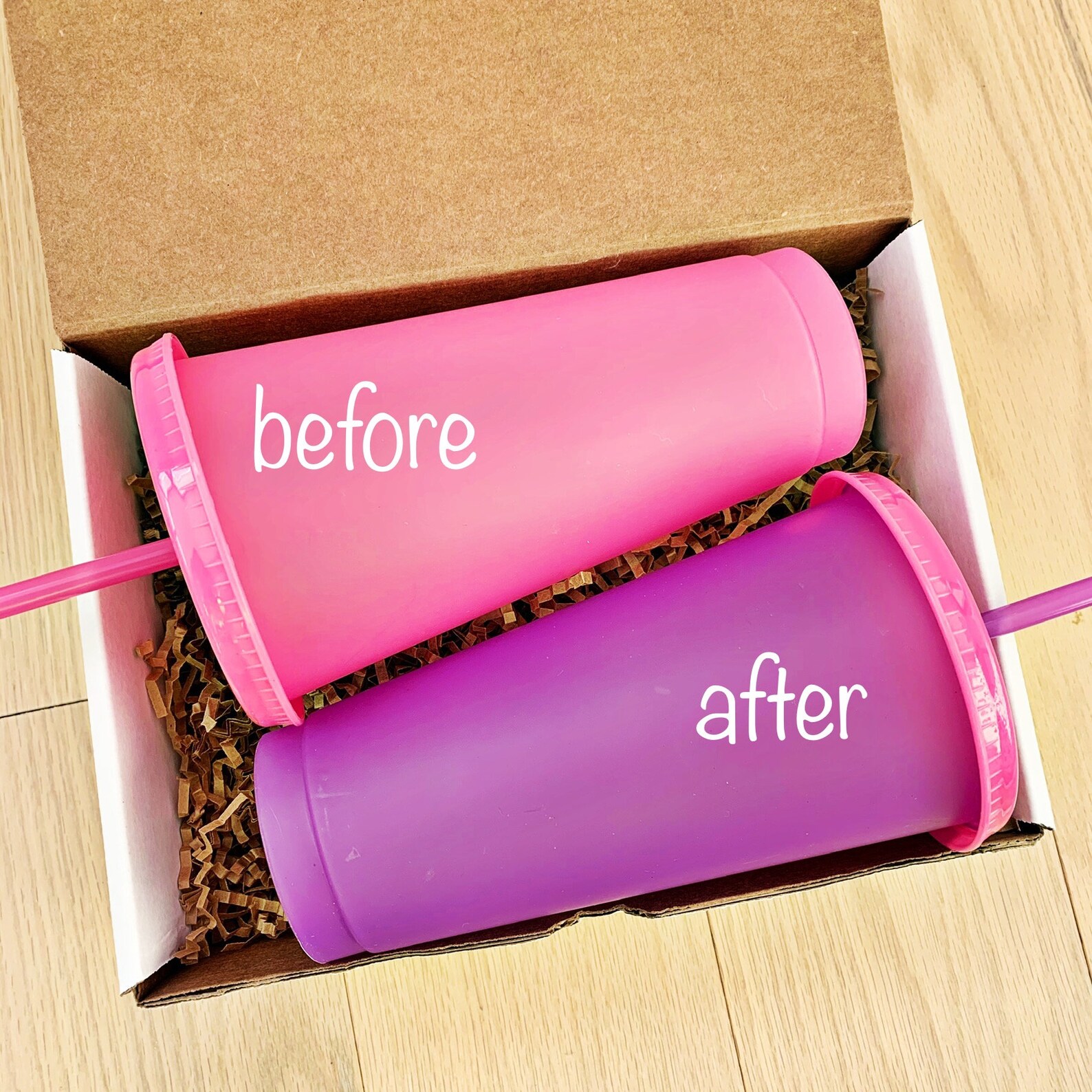 Custom Color-Changing Cup Kids Summer Care Package Girl | Etsy