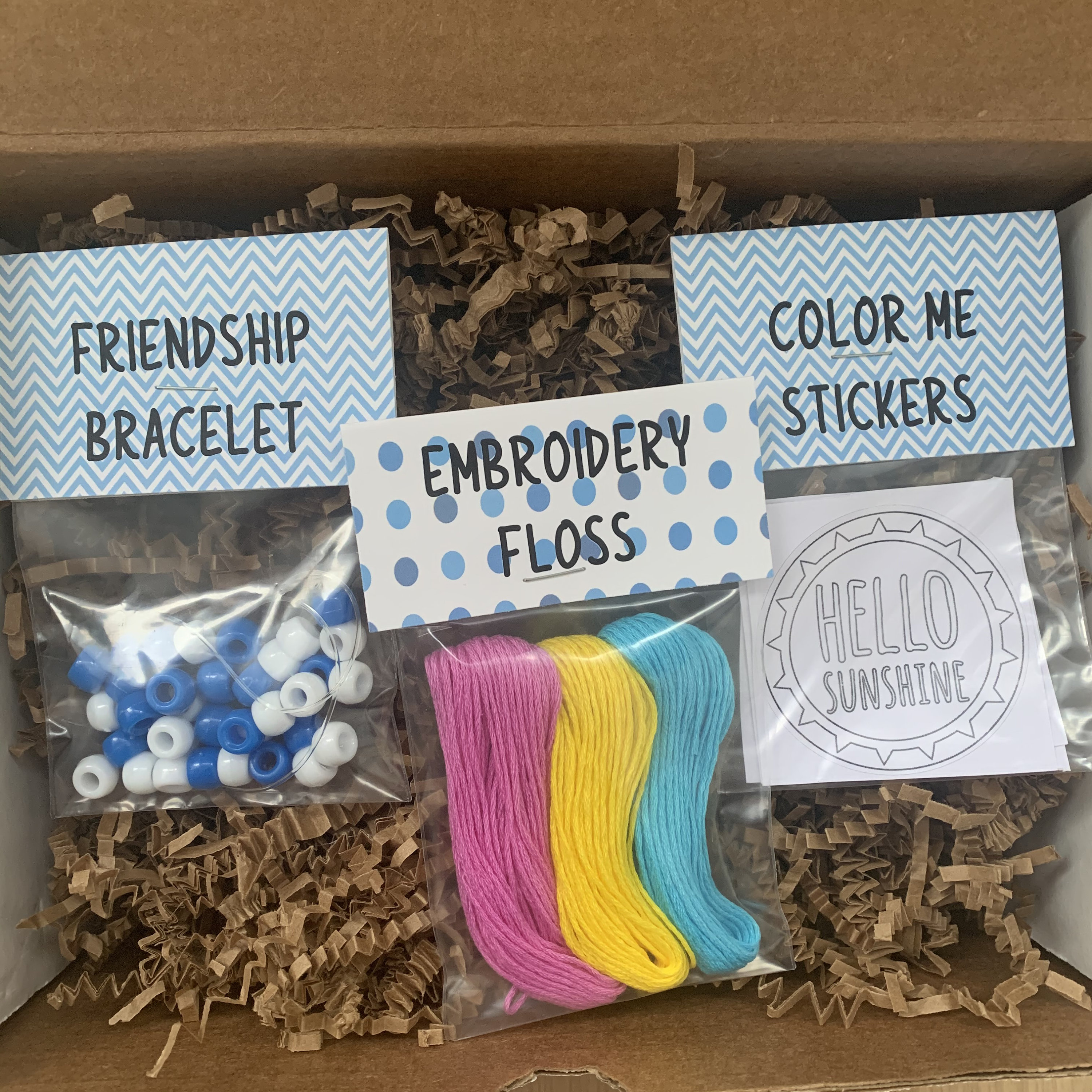 Quarantine Busy Box - Kids Care Package - Quarantine Summer Gift Box ...