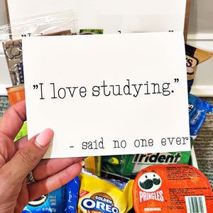 Studying College Care Package - Custom College Care Package - College ...
