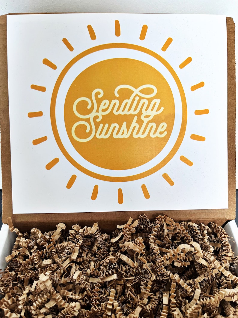 Sending Sunshine Gift Box - Little Box of Sunshine Snack Care Package ...