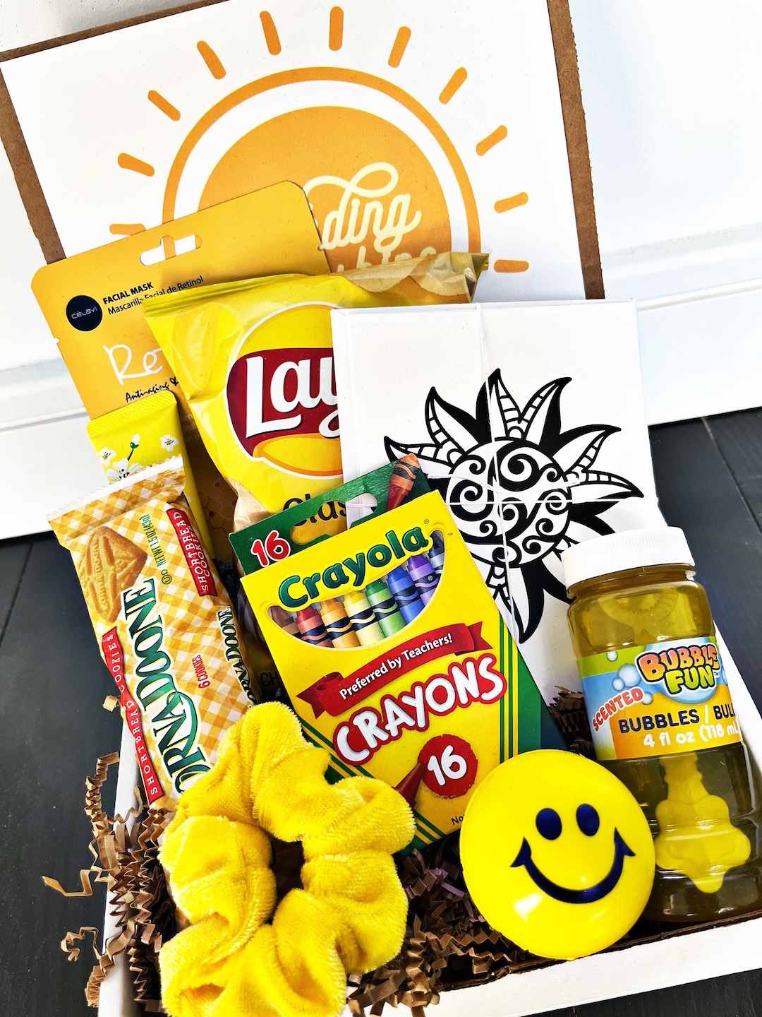 Sending Sunshine Gift Box - Little Box of Sunshine Snack Care Package ...
