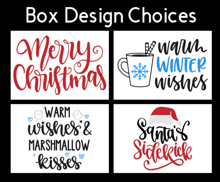 Hot Chocolate Christmas Gift Set - Mug Christmas Gift Box - Hot Cocoa ...