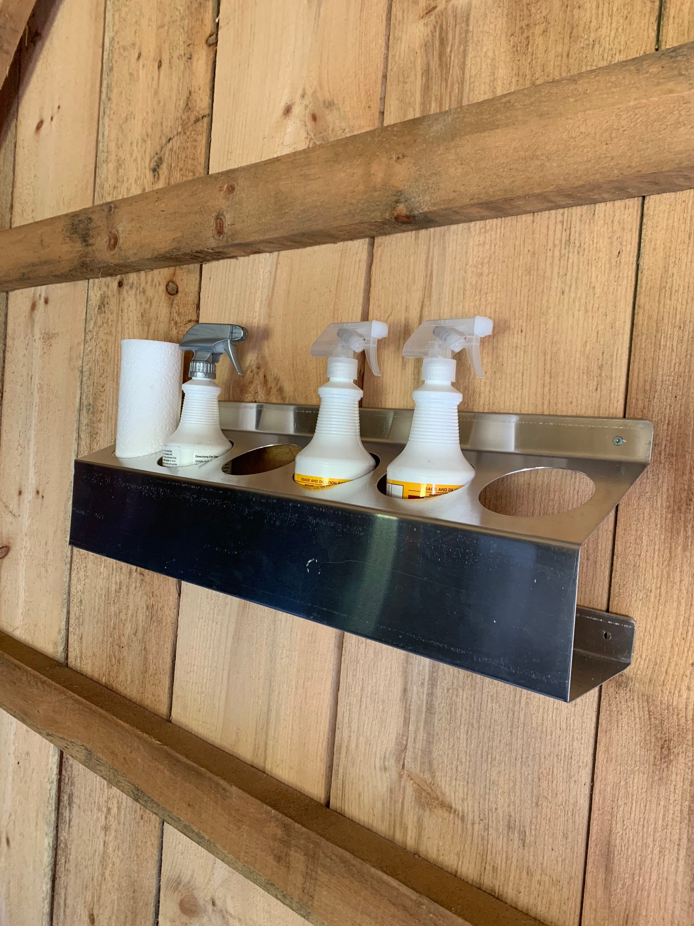 Spray Bottle Rack - Etsy