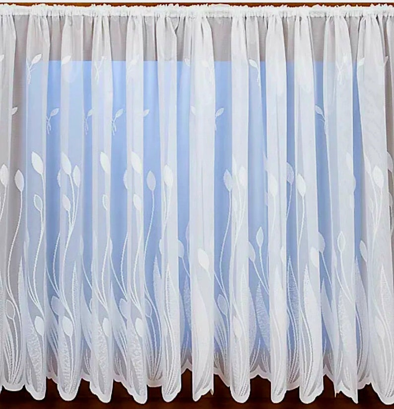 Tulip Lace Net Curtains - Etsy UK