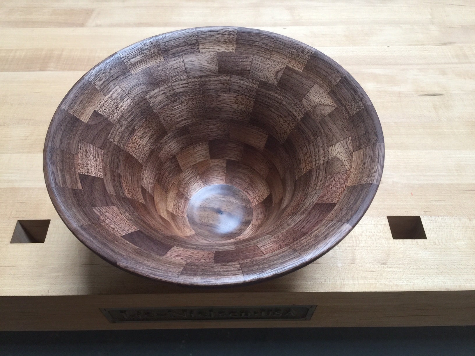 Segmented Open Vessel Art or What Some Would Call a | Etsy