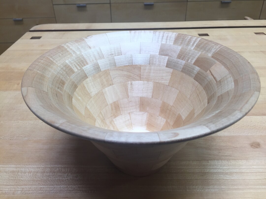 Segmented Open Vessel Art or What Some Would Call a "fancy Wooden Bowl ...