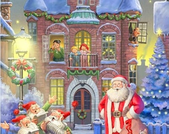 Diamond Painting Full Drill Santa - Etsy