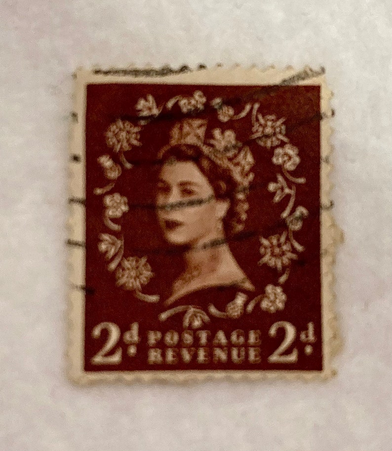 RARE QUEEN ELIZABETH Postage Revenue Stamps - Etsy