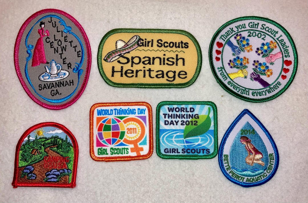 VINTAGE GSUSA PATCHES - Etsy