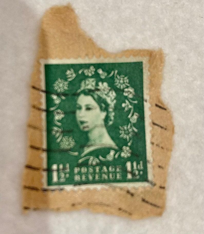 RARE QUEEN ELIZABETH Postage Revenue Stamps - Etsy
