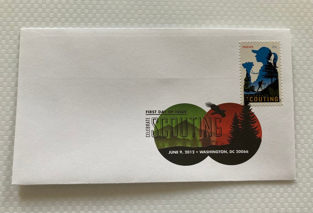 Celebrate SCOUTING First Day of Issue Envelope - Etsy
