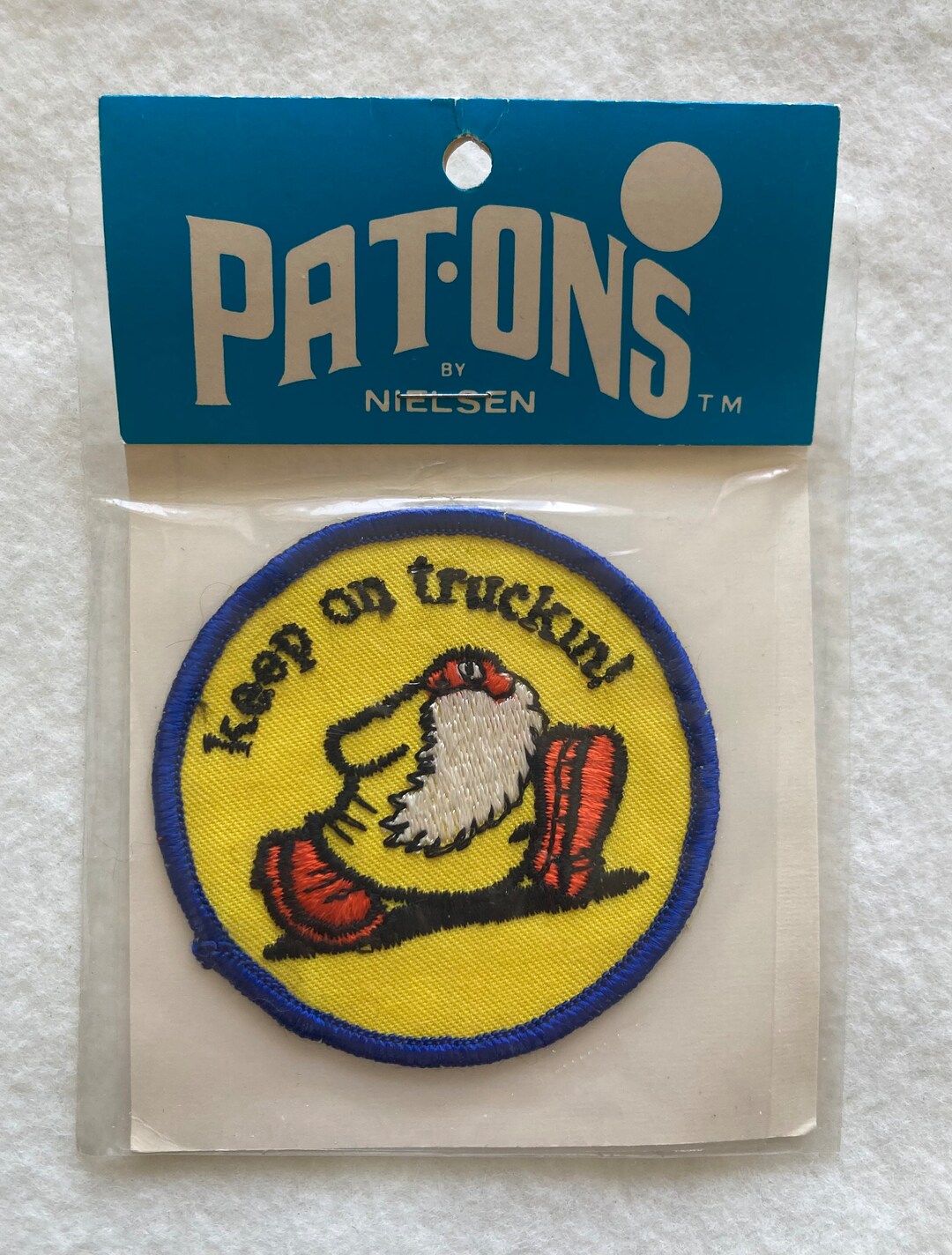 Original KEEP ON TRUCKIN' Patch - Etsy