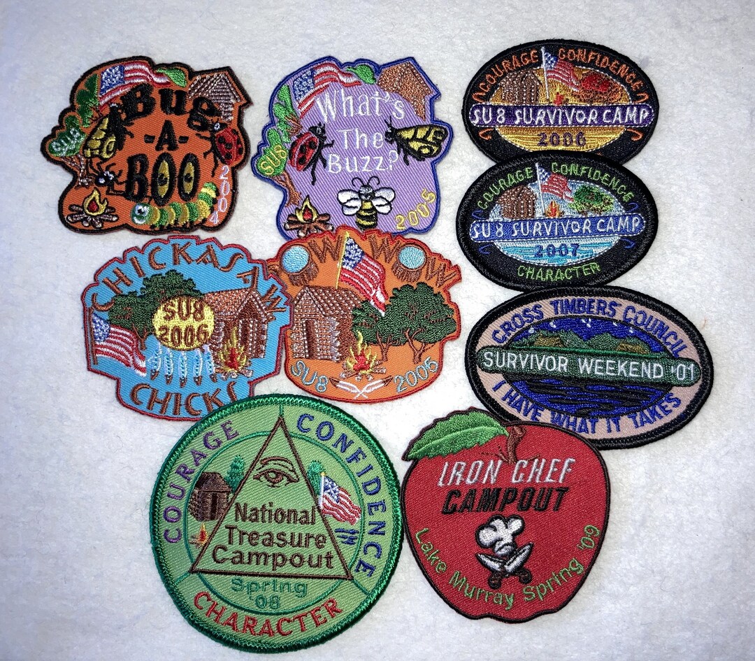 GS CAMPOUT PATCHES 04-09 - Etsy