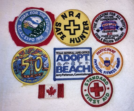 VINTAGE BOY SCOUT Patches - Gem