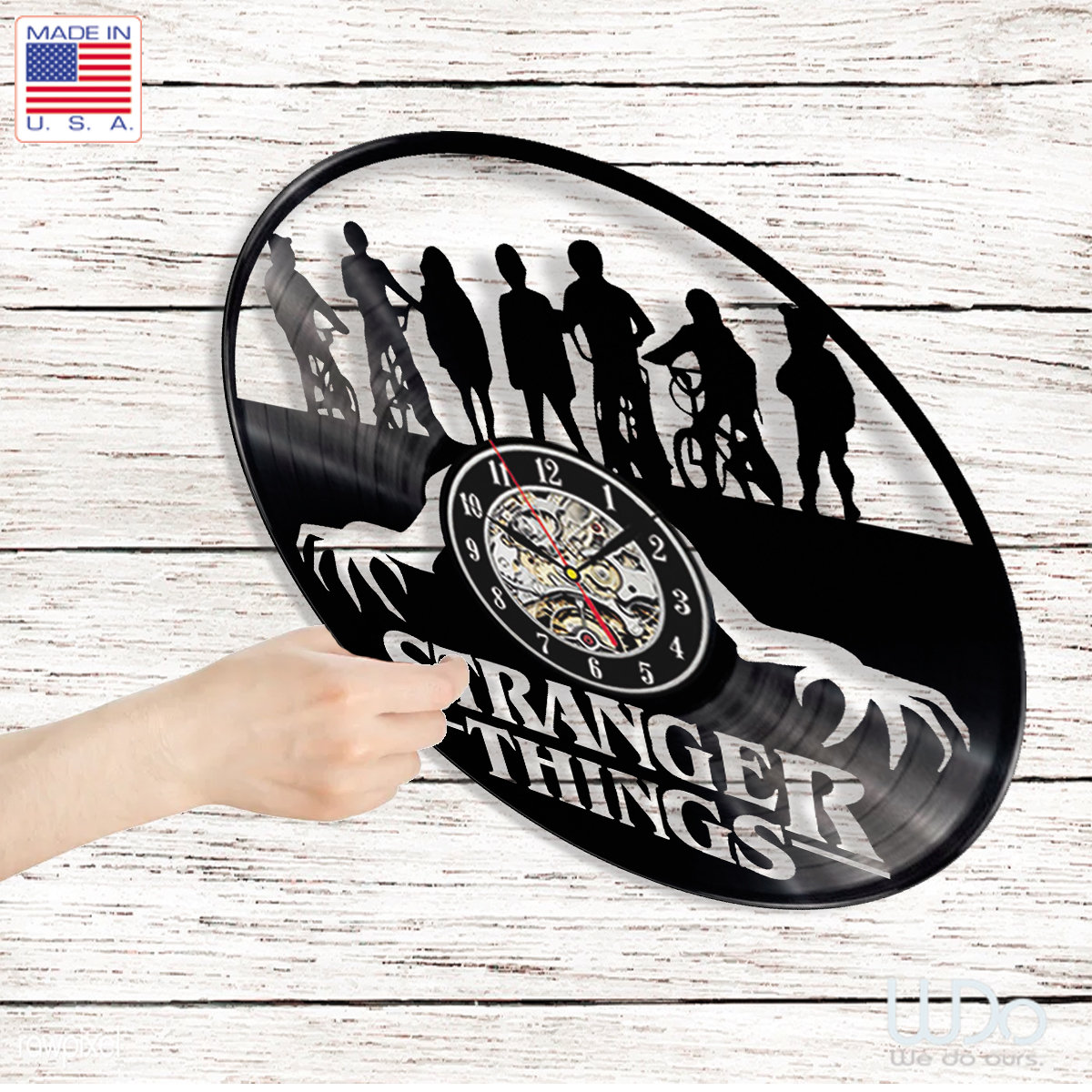 5 Units Choose Hanging Vinil Clock Stranger Things Queen - Etsy