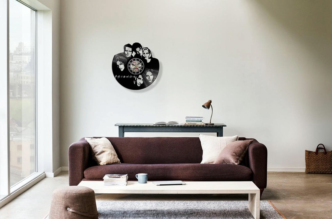 12" Friends Rachel Ross Joey Monica Chandler Phoebe Vinyl Records Wall ...
