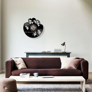 12" Friends Rachel Ross Joey Monica Chandler Phoebe Vinyl Records Wall ...