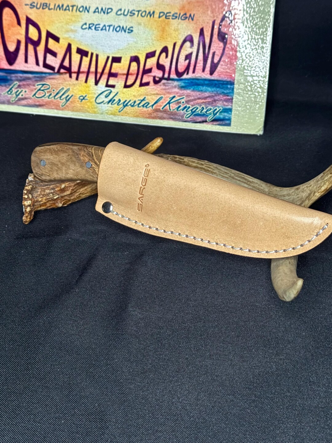 Custom Handmade Drop Point Knife - Etsy