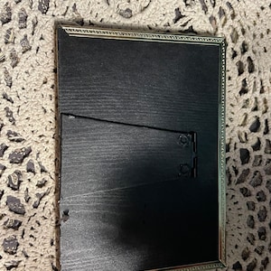 Antique Victorian Small Tintype Photos in Gold Tone Metal Frame - Etsy