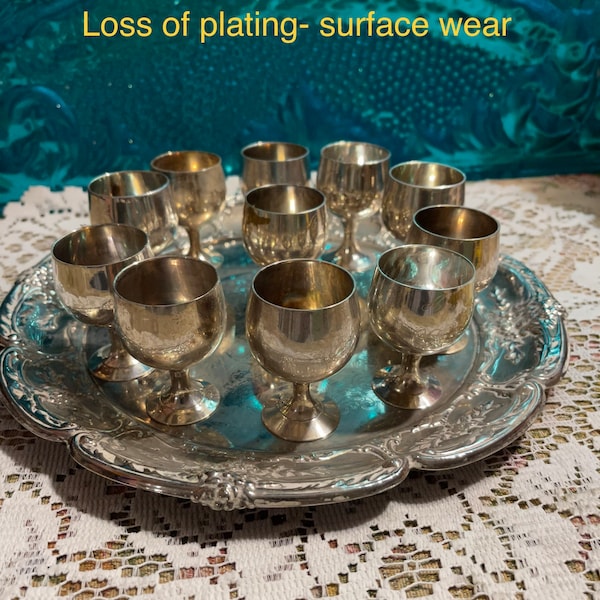 Plated Goblets - Etsy