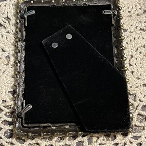 Antique Victorian Photo Postcard in Ornate Vintage Enameled ...