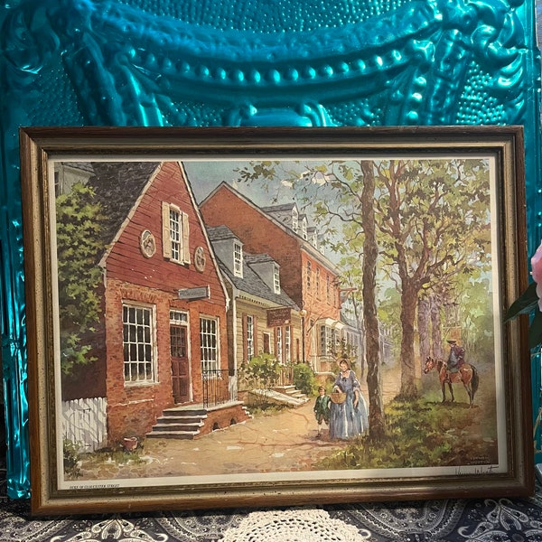 Colonial Print - Etsy