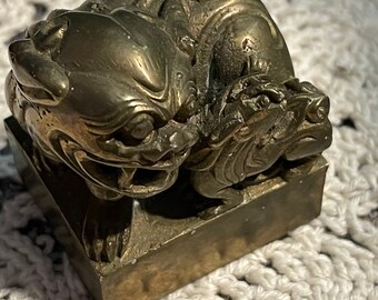 Dragon Paperweight - Etsy