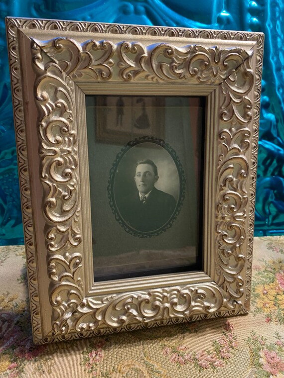 Antique Victorian Photo Card in Vintage Frame | Etsy