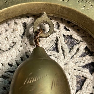 Vintage Brass Bell Gong Ships Wheel Design - Aged - NO Mallet - Etsy
