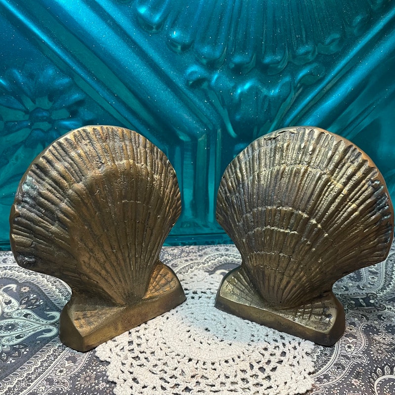 Shell Bookends - Etsy