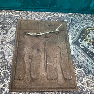 Vintage Heavy Religious - Jesus Copper Wall Hanging - Etsy