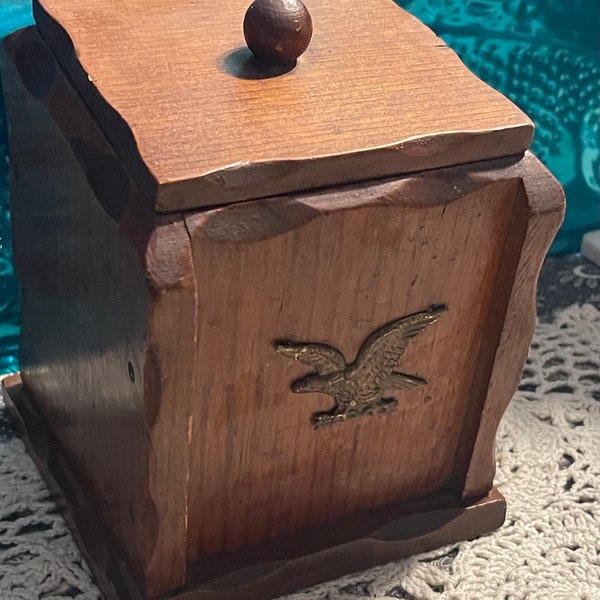 Slant Wood Box - Etsy