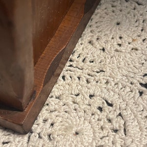 Vintage Small Rustic Slanted Wood Box - Metal Eagle Detail - Plastic ...