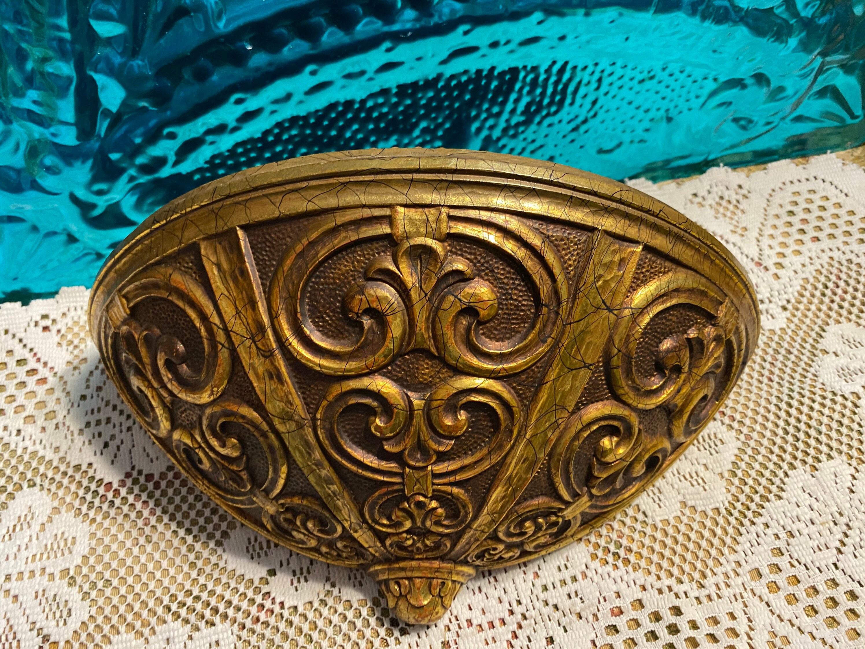 Floral & Garden Crafts Craft Supplies & Tools Vintage Silver Syroco ...