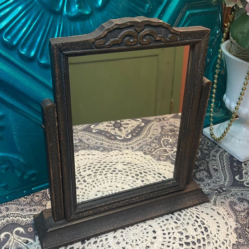 Antique Standing Mirror - Etsy