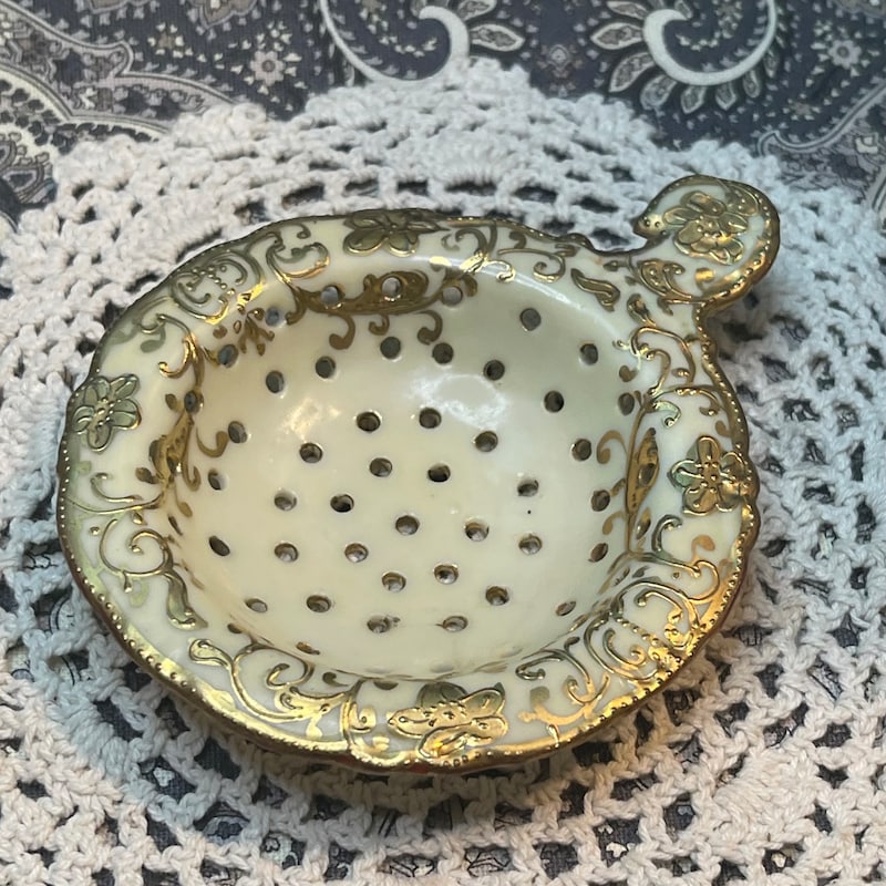 Antique Tea Strainer - Etsy
