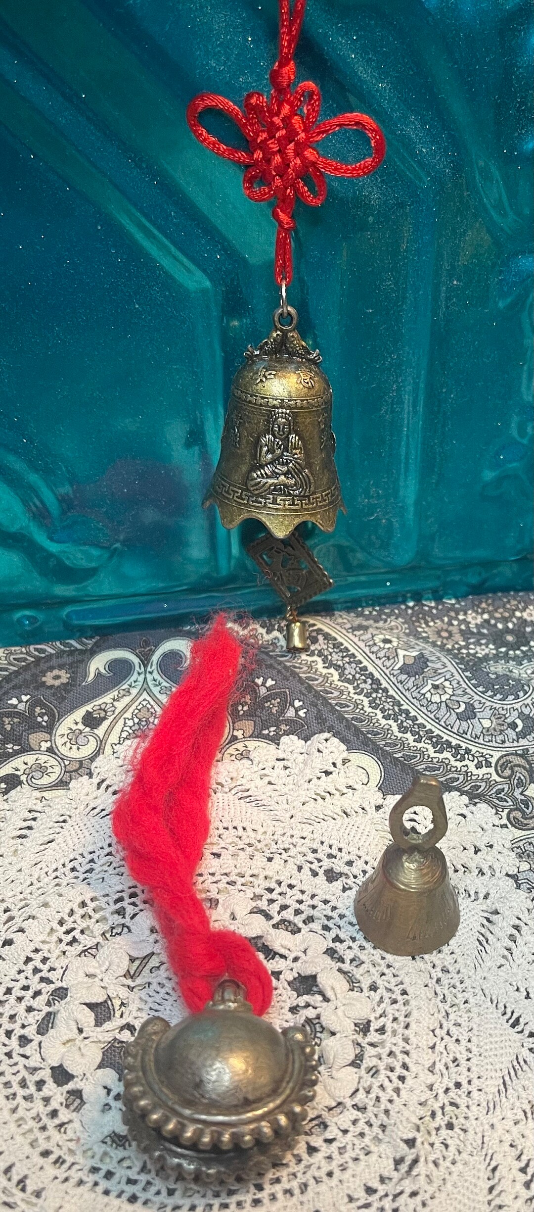 Vintage Small Unique Brass and Other Metal Bells - Lot of 3 Not ...