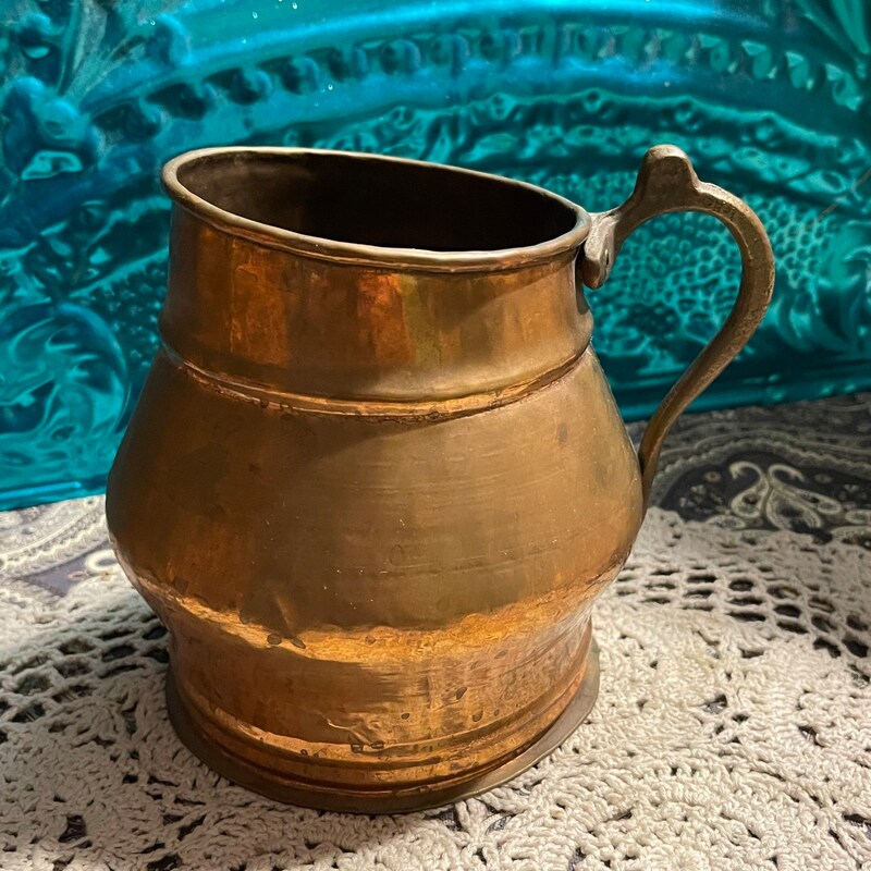 Copper Pitcher - Etsy