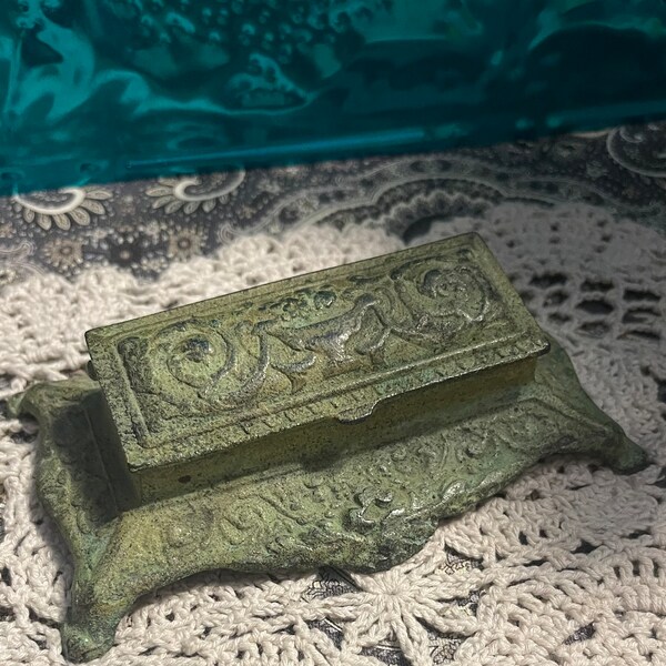 Victorian Stamp Box - Etsy