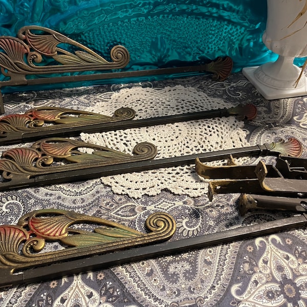 Vintage Curtain Rods - Etsy