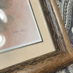 Vintage Wood Framed Butterfly Prints - Set of 2- Aged Frame - Etsy