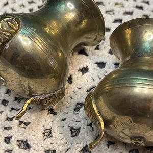 Vintage Salt Pepper Shaker Cauldron With Face Details on Legs One ...