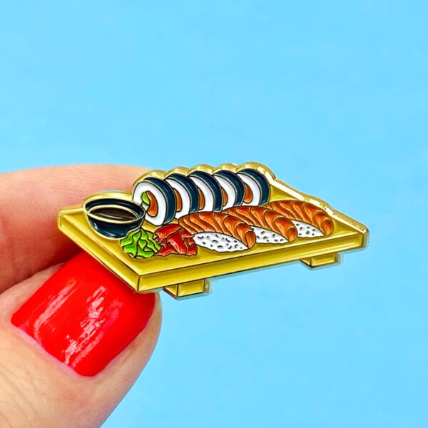 Sushi Pin - Etsy