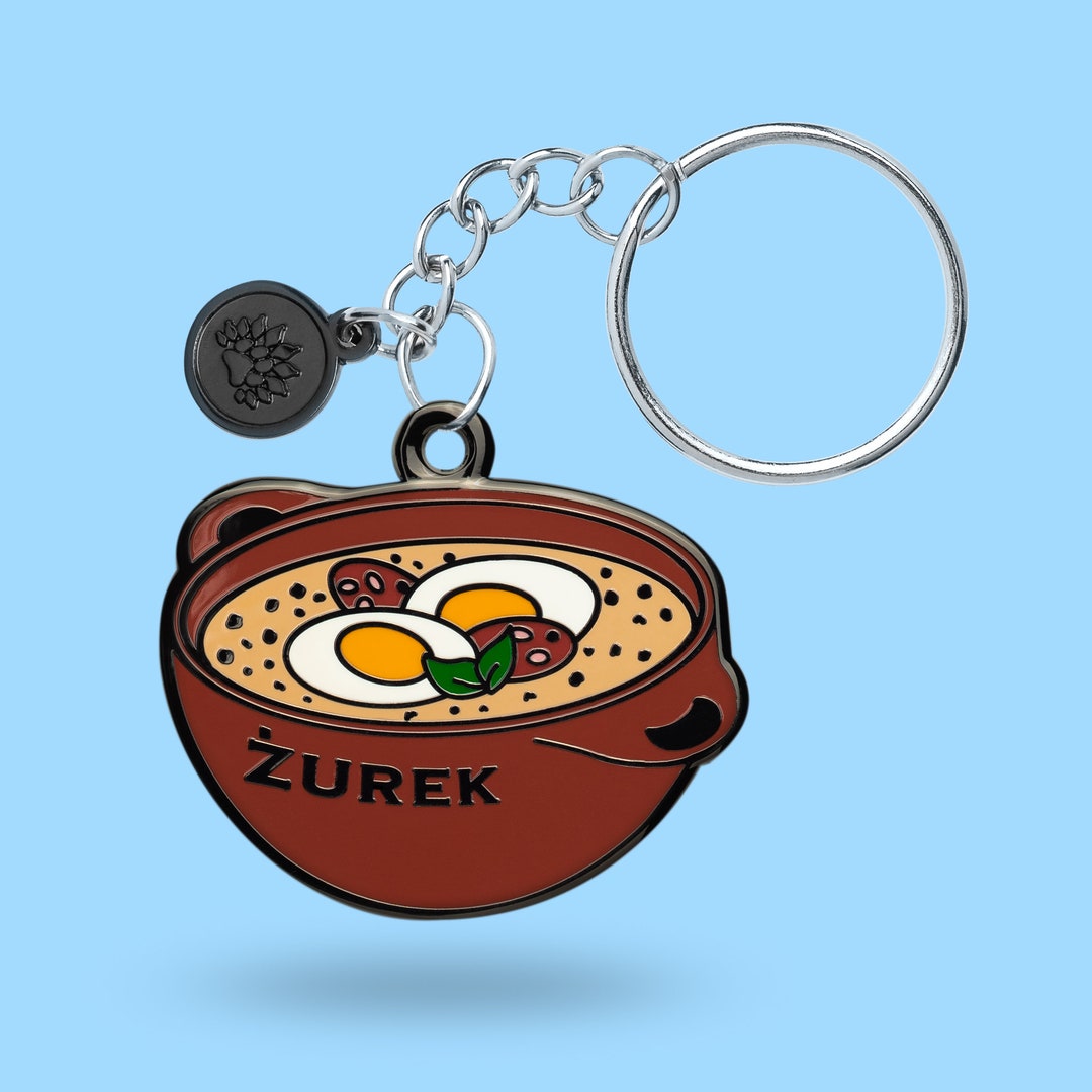 Żurek Keychain - Poland Gift - Polish Gift - Soup - for Polish - Etsy