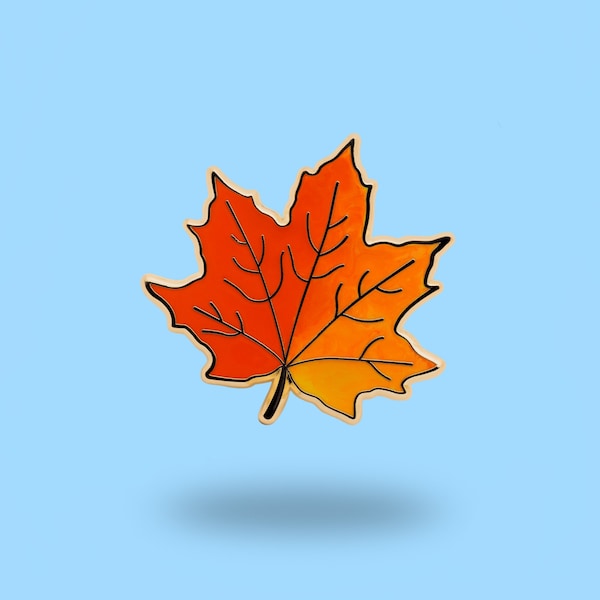 Autumn Enamel Pin - Etsy